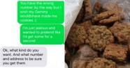 Adorable Grandma Sends Cookies To Stranger After Wrong Number Text Request Adorable Grandma Sends Cookies To Stranger After Wrong Number Text Request