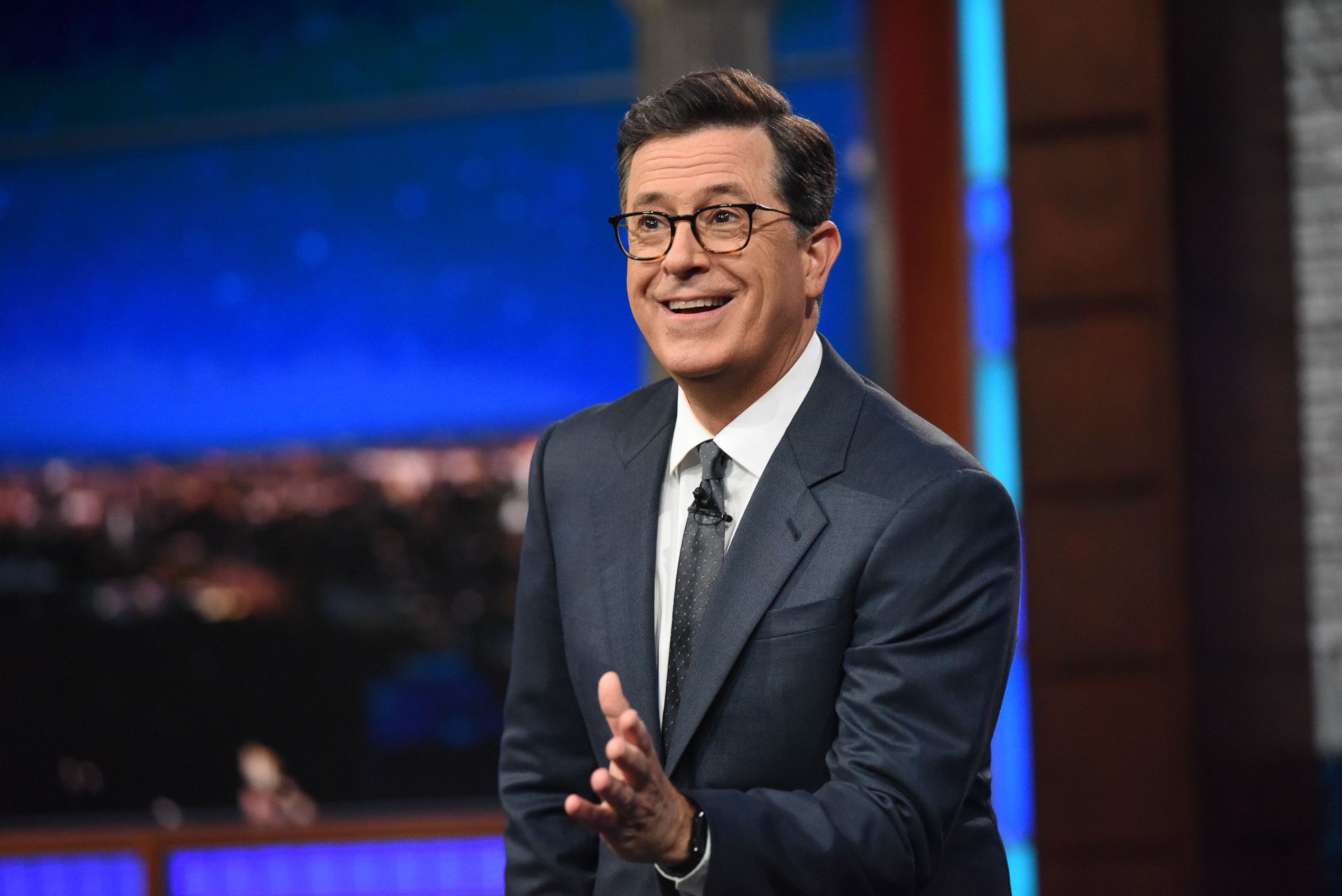 Stephen Colbert's Weird Backstage Ritual Actually Endeared Him To Fans