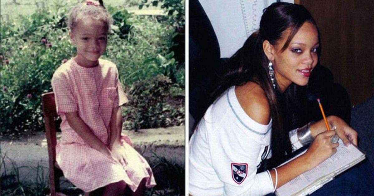 Here Are 20 Rare Photos Of Rihanna Before Fame