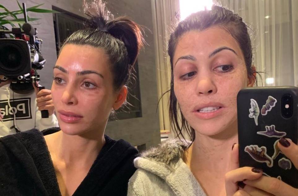 Aquí hay 15 fotos de cómo luce Kim Kardashian sin maquillaje | This Unruly