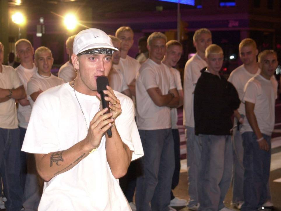 18 fotos del pasado de Eminem que son demasiado buenas para ignorarlas ...