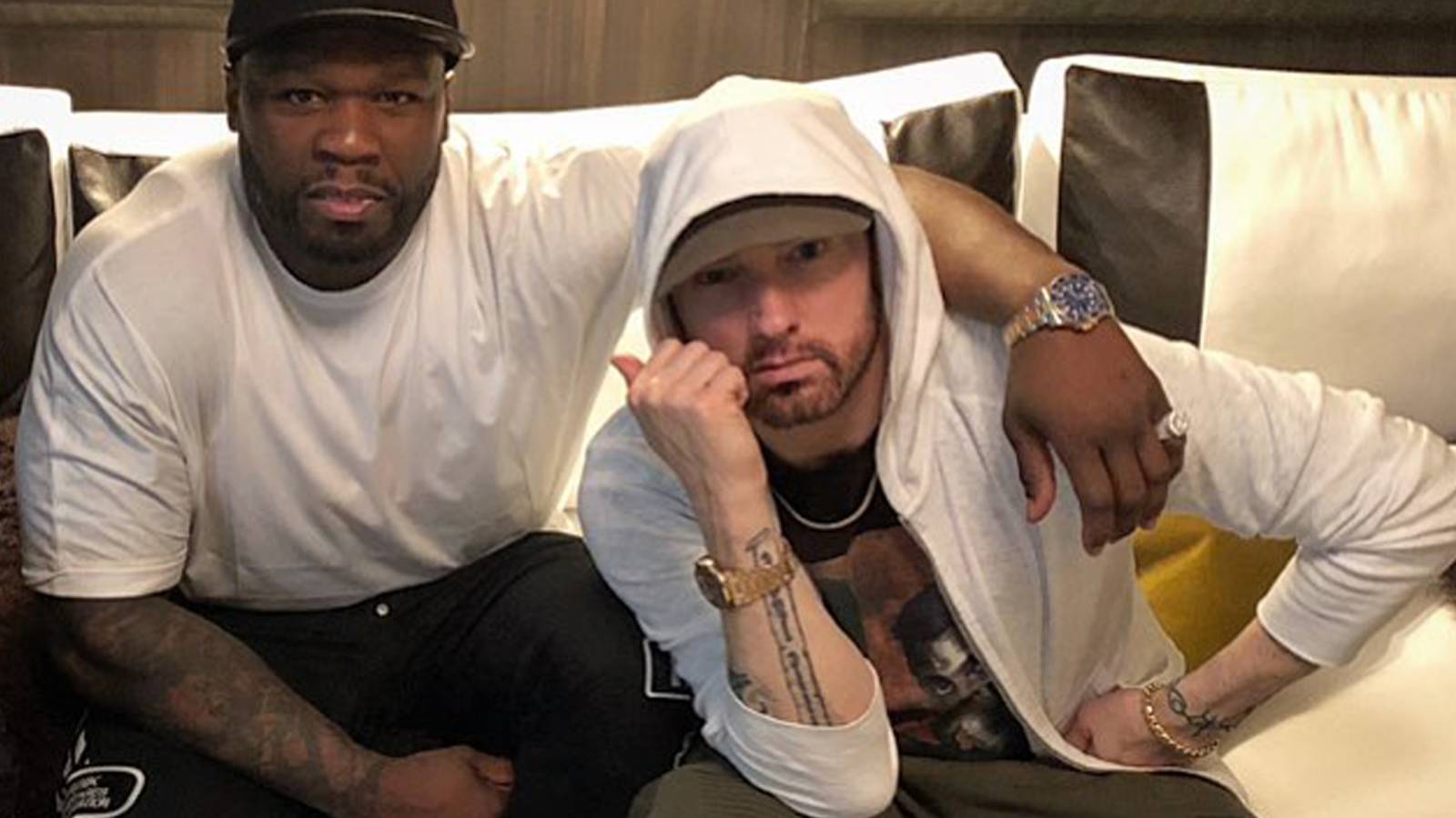Friends Forever: A Timeline Of 50 Cent And Eminem's 2 Decades Of Friendship
