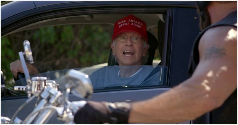 The Real Reason Larry David Wore A MAGA Hat On Curb Your Enthusiasm