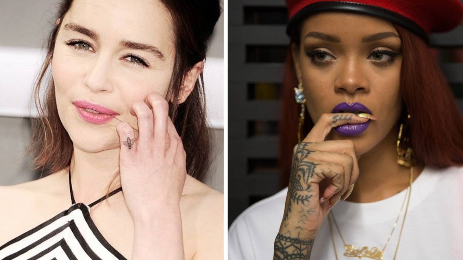 10 Celebs Who Have Finger Tattoos