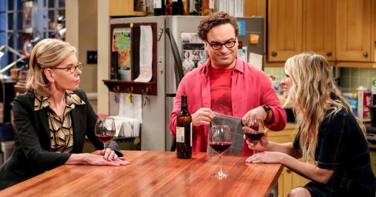 What Did The Big Bang Theory Production Crew Use As Fake Wine During ...
