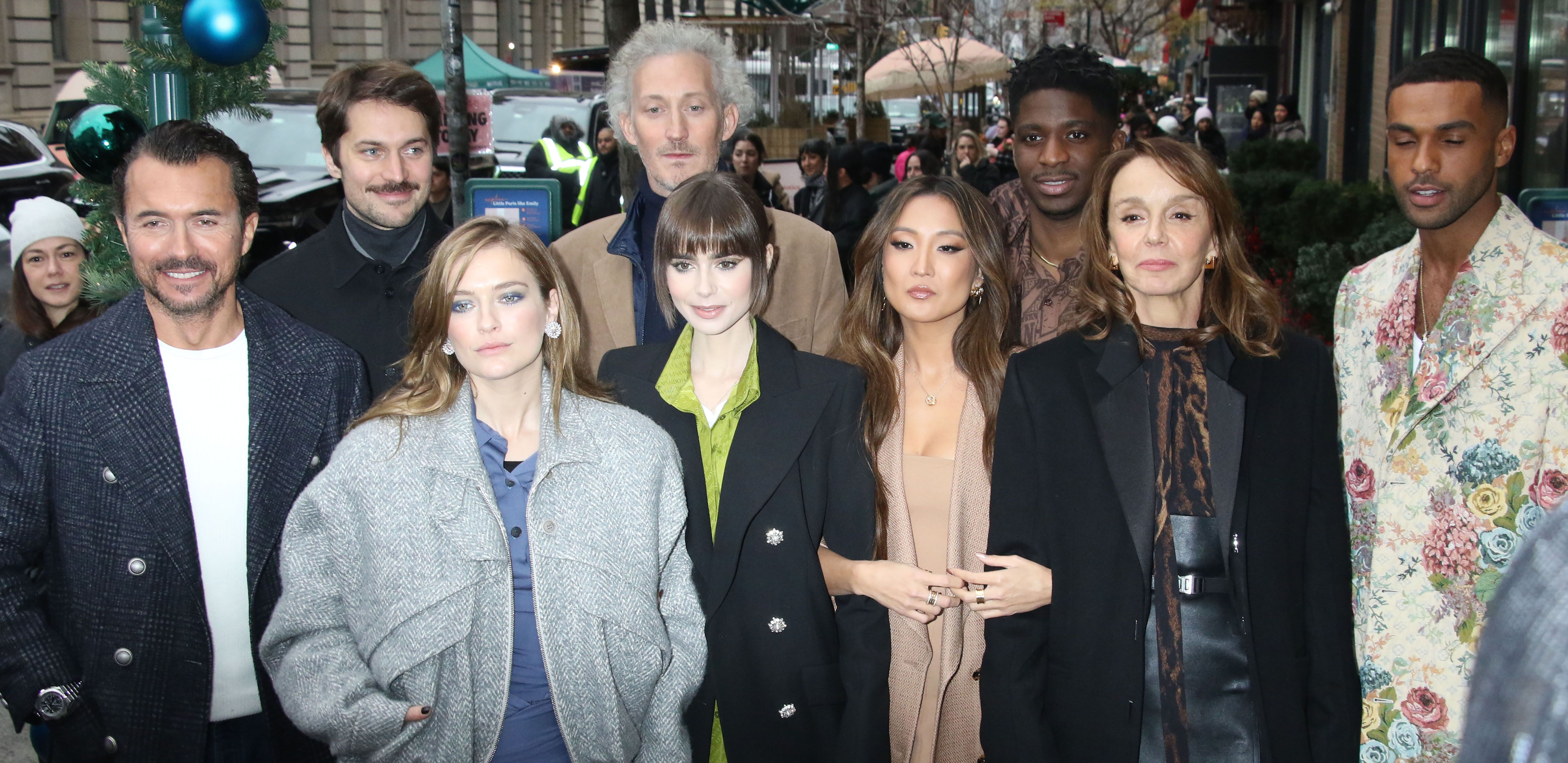 Social Media Strife Might Hint At A Feud Among The Emily In Paris Cast ...