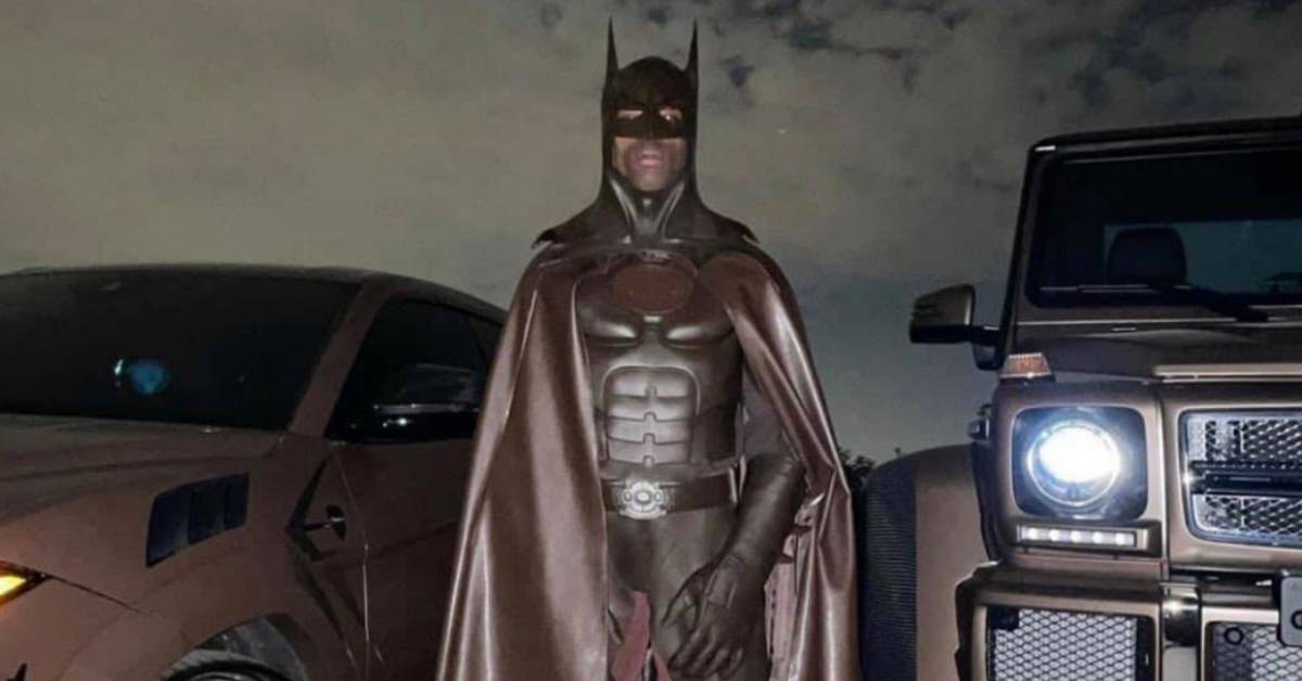 Travis Scott's Memeified Batman Costume Explained And Why It Got These ...