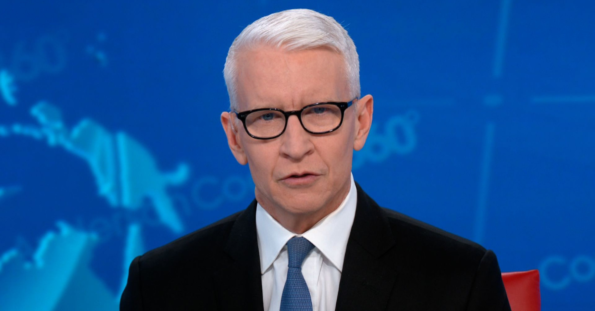 Here's Proof That Anderson Cooper Doesn't Really "Report" On CNN
