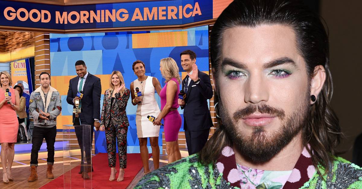 Adam Lambert Was Dropped From Good Morning America After His ...