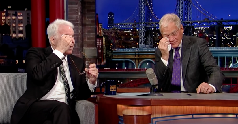 David Letterman Rarely Showed Emotions, But He Broke Down Discussing ...