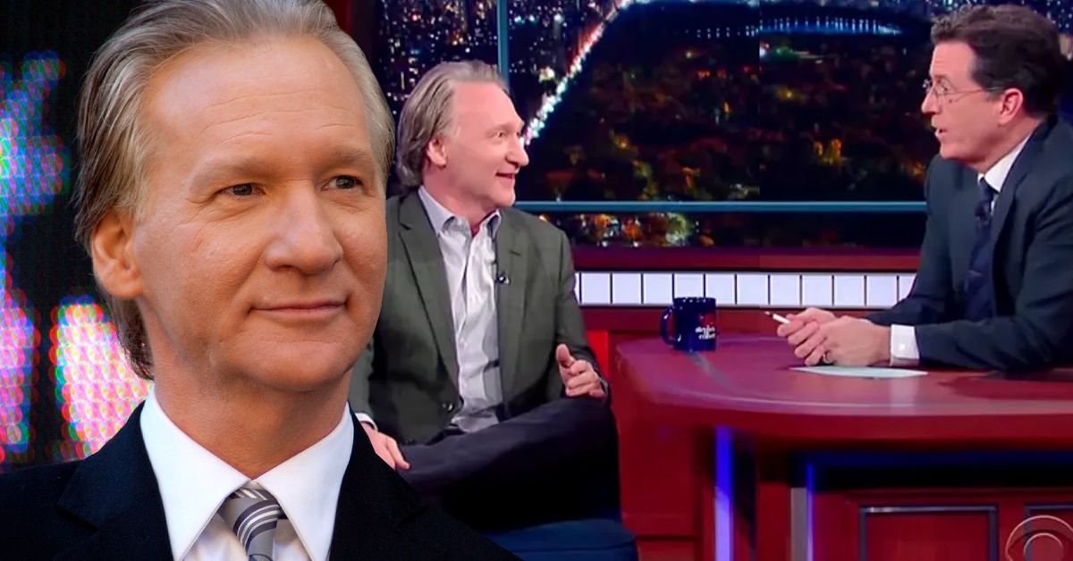 During His Appearance On The Late Show With Stephen Colbert, Bill Maher ...