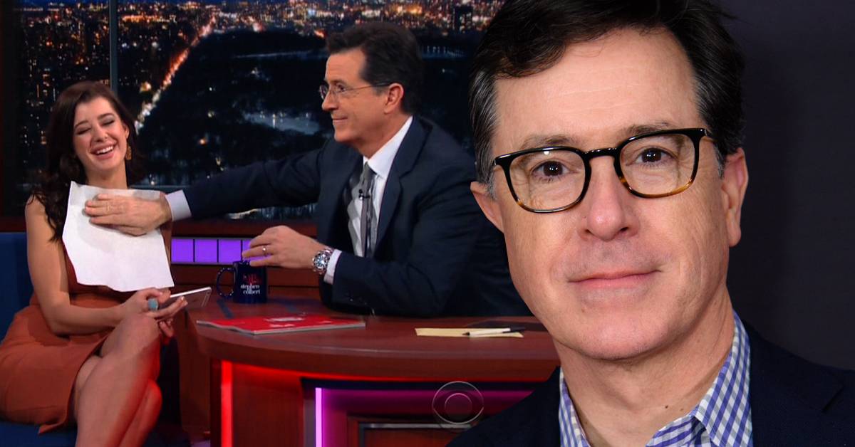 Stephen Colbert Handled An Awkward Interview Like A Pro In His Most ...