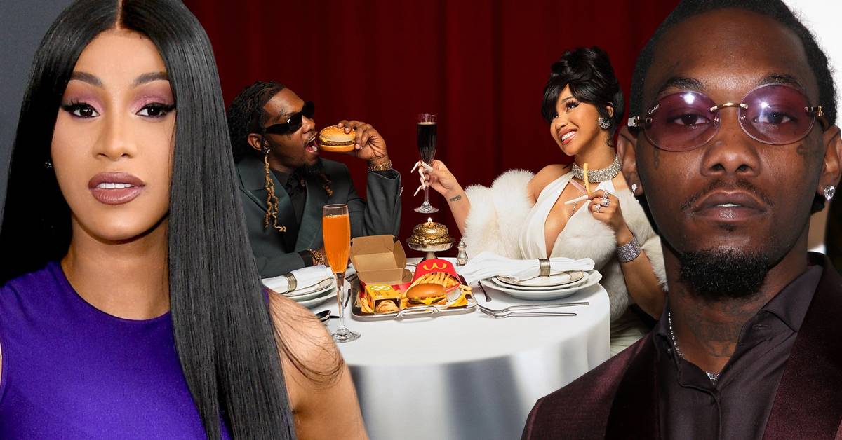 Cardi B And Offset Were Paid A Fortune For Their McDonald's Commercial ...