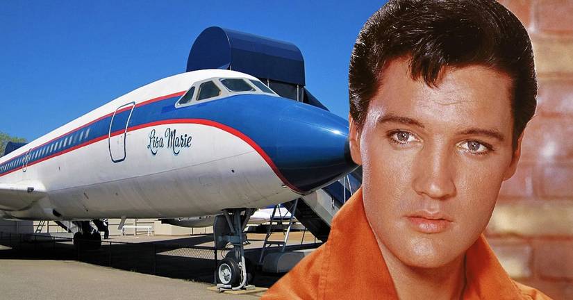 Elvis Presley's Private Jet 'The Lisa Marie' Was More Lavish Than Most ...