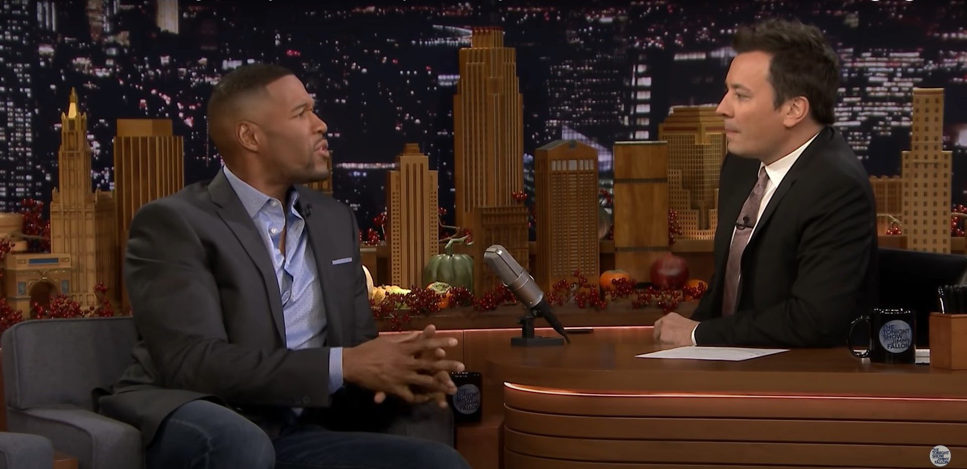 Michael Strahan Was Visibly Annoyed By Jimmy Fallon During An Interview ...