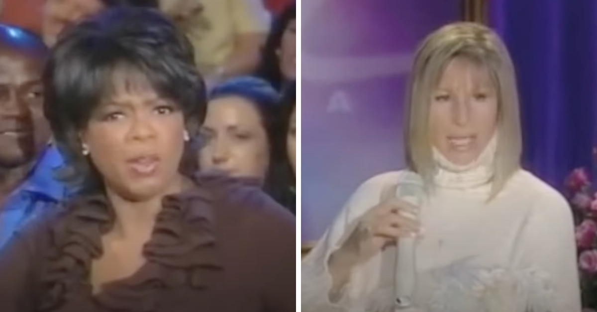 Oprah Immediately Cut To Commercial After She Realized Barbra Streisand ...