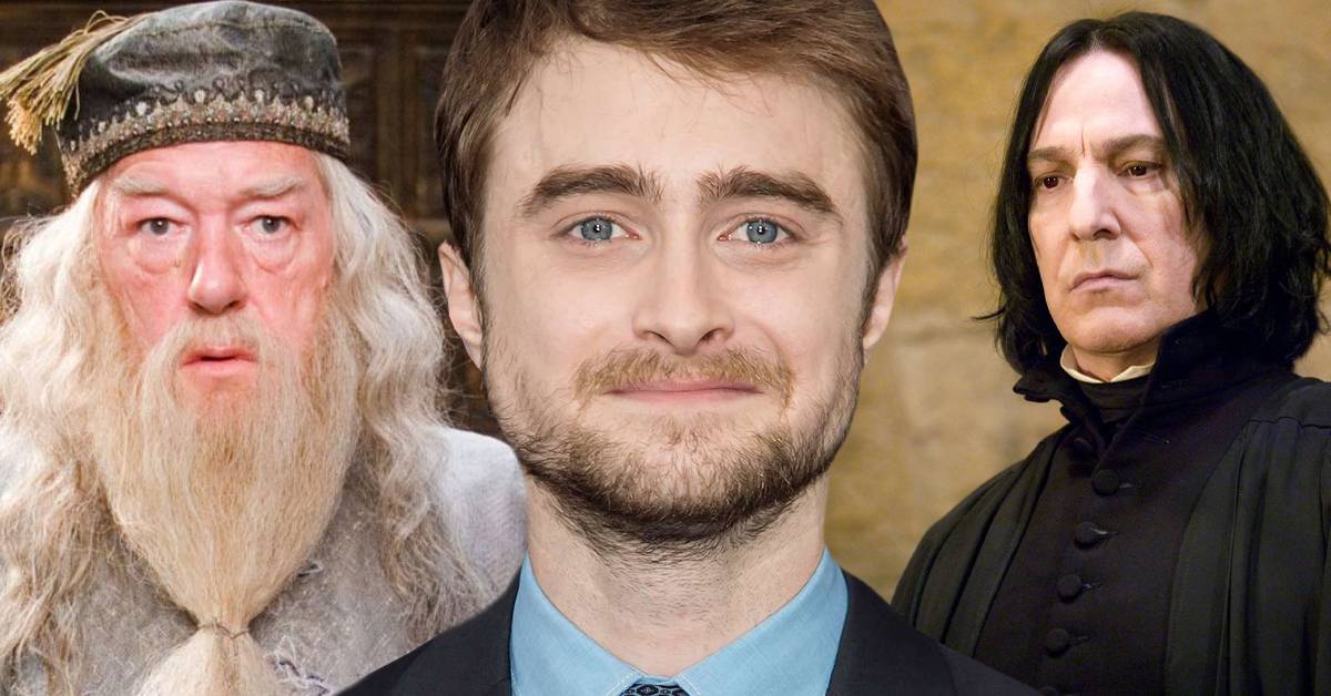 Alan Rickman And Michael Gambon Ruined A Complicated Harry Potter Shot ...