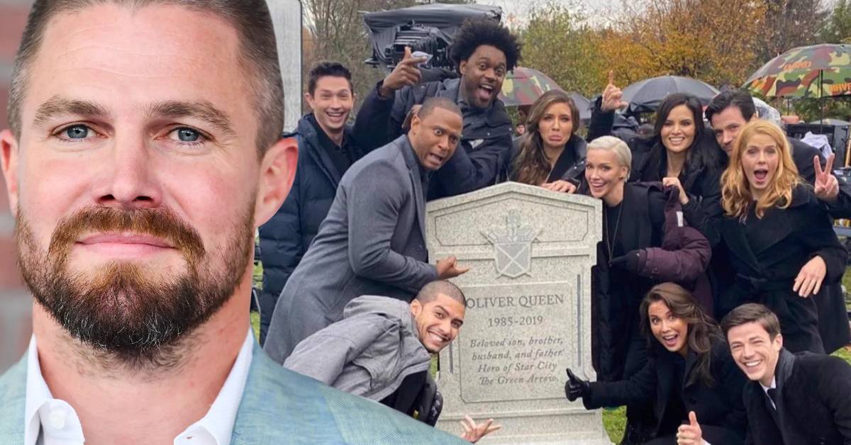 Does The Origin Of Stephen Amell's Arrow Grave Meme Have To Do With His ...