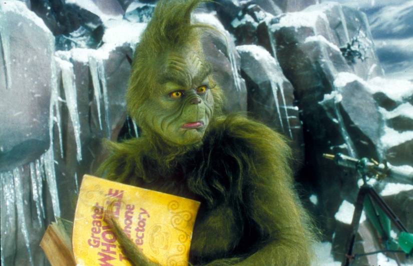 Jim Carrey's Nearly 9-Hour Makeup For The Grinch Wasn't The Worst Part ...