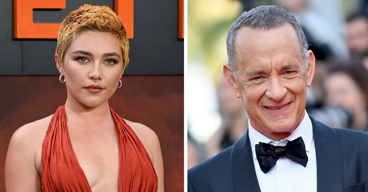 Florence Pugh Credits Tom Hanks With Helping Her Heal When She Was Sick ...