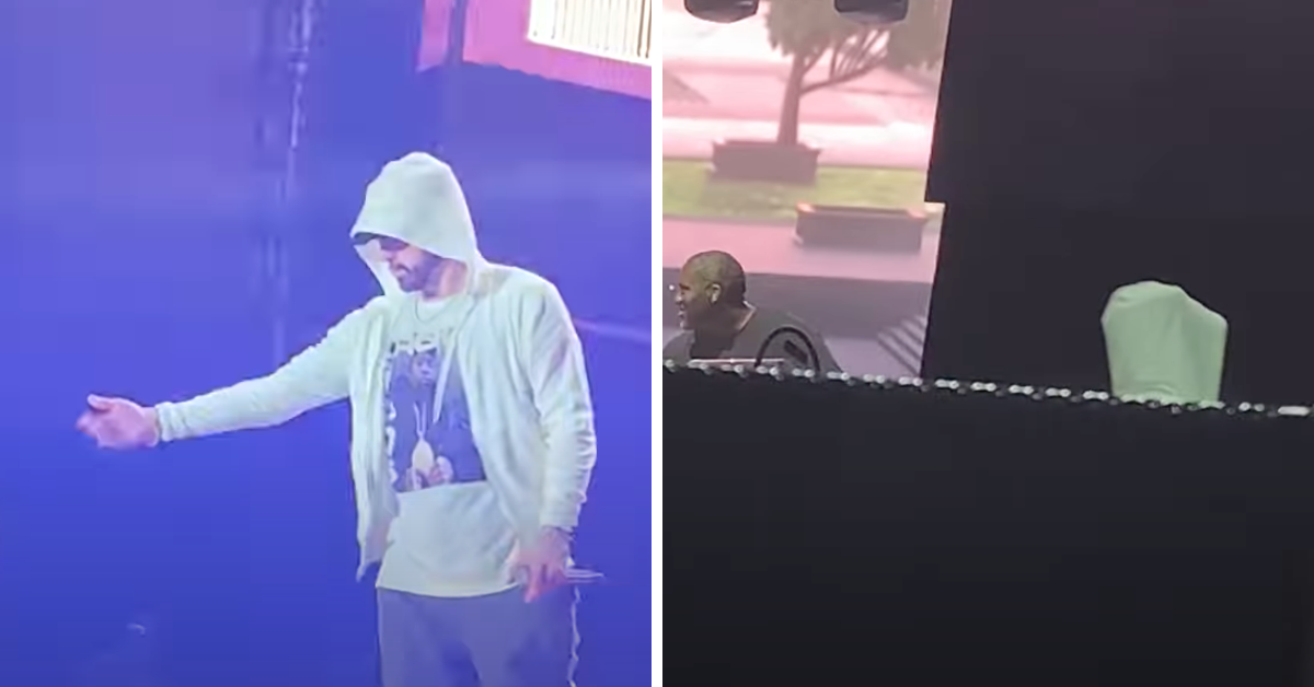 Eminem Showed No Hesitation Walking Off The Stage During His Concert ...