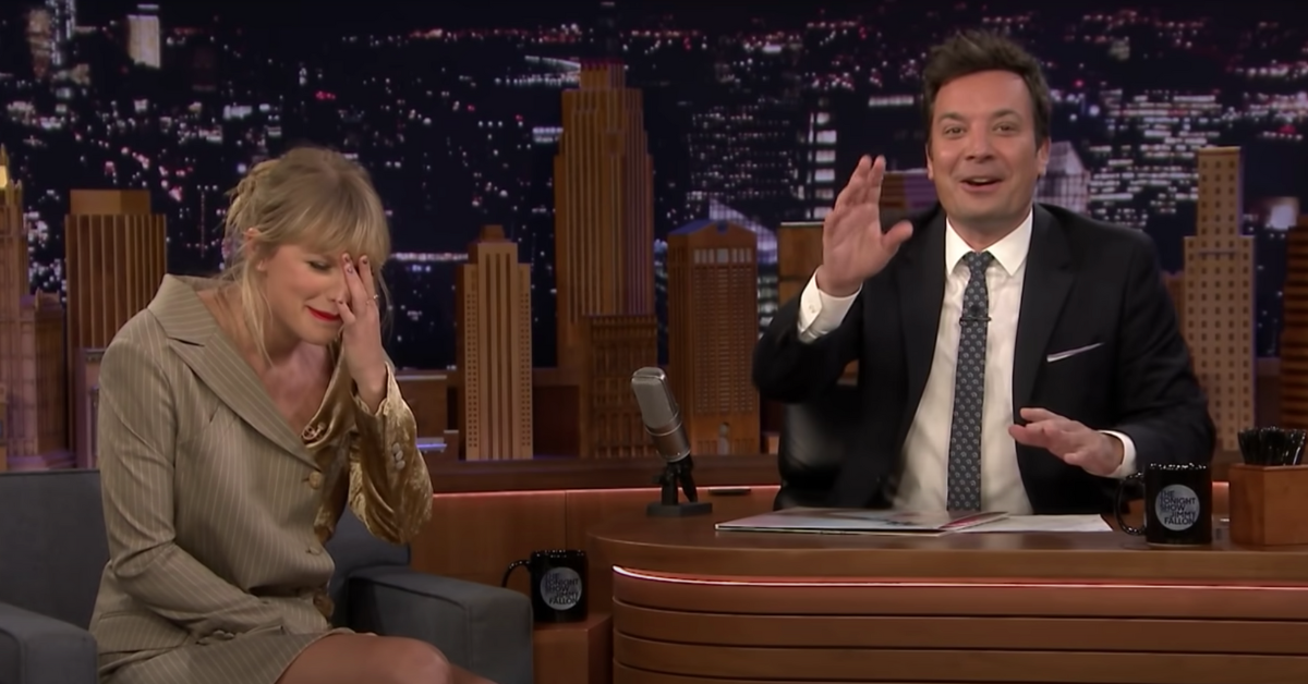 Taylor Swift Was Clearly Uncomfortable When Jimmy Fallon Went Off ...