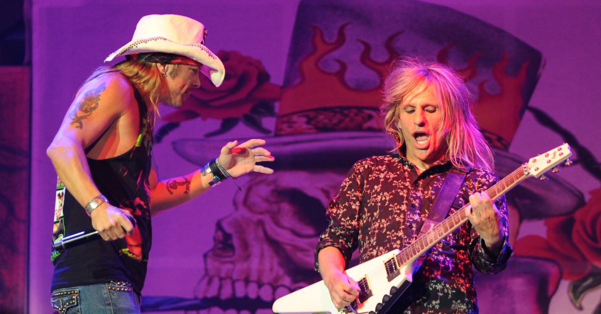 Poison's Bret Michaels And C.C. Deville Beat Each Other Up Numerous Times Leading To Serious ...