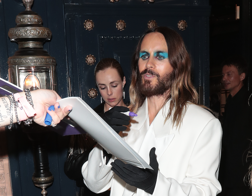 Jared Leto Seen Partying Hard After Revealing The “Epiphany” That Made ...