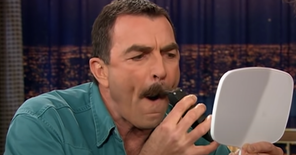 The Moment Tom Selleck Shaved Off His Mustache In The Middle Of An ...