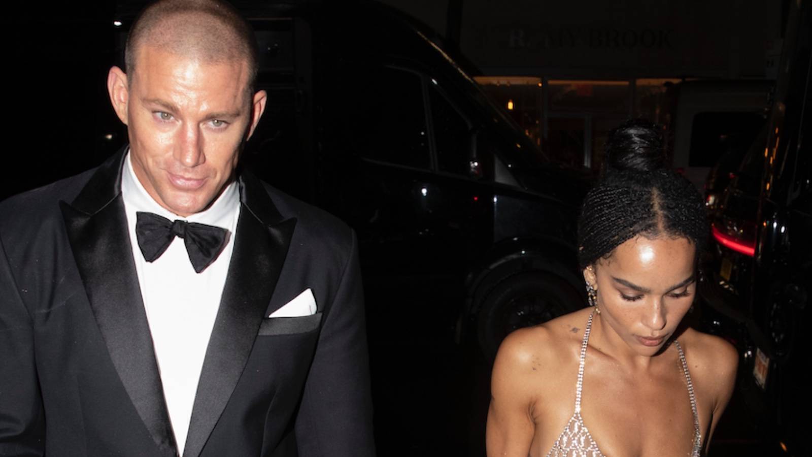 Zoe Kravitz And Channing Tatum Reveal Secret Engagement At Kendall ...