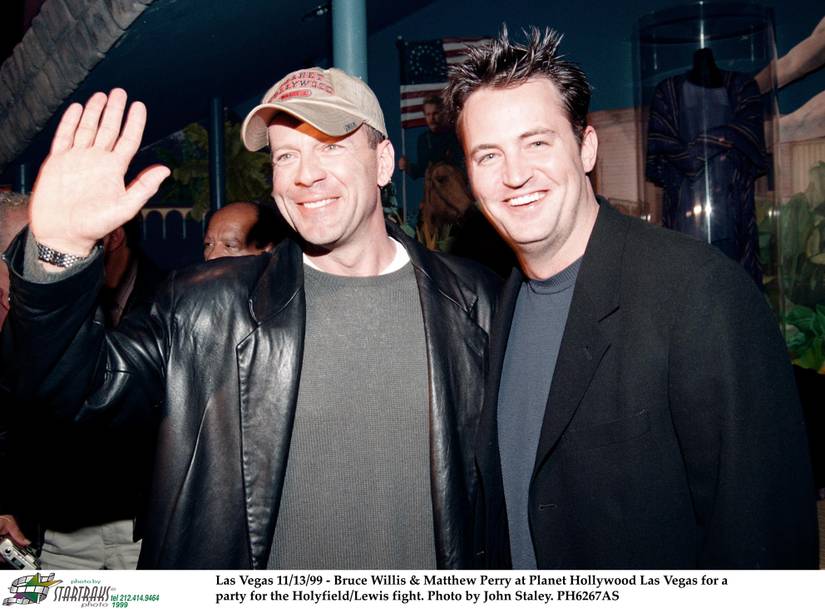 Matthew Perry's Relationship With Bruce Willis Was Deeper Than Most ...
