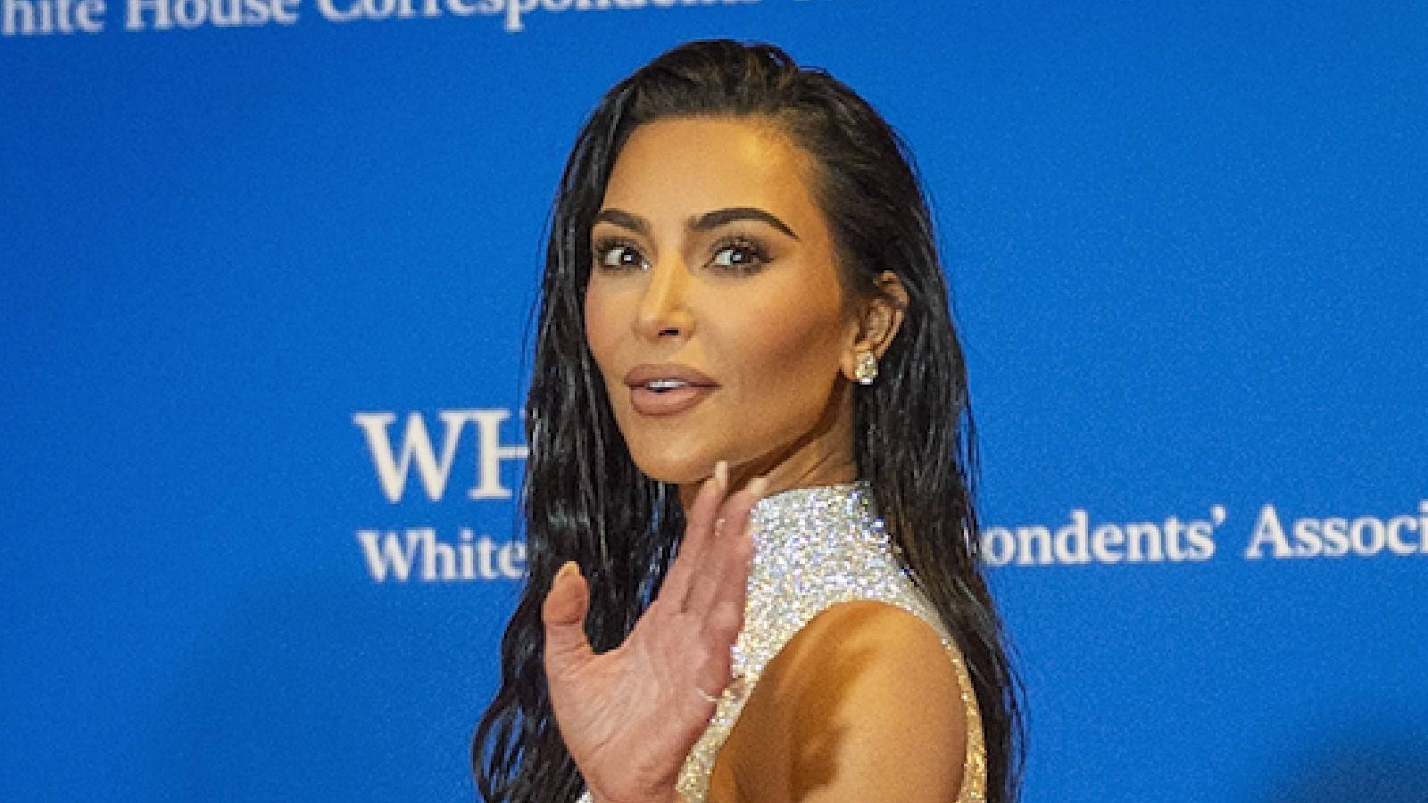 Kim Kardashian Suffers A Painful Wardrobe Malfunction In Risqué Latex Look
