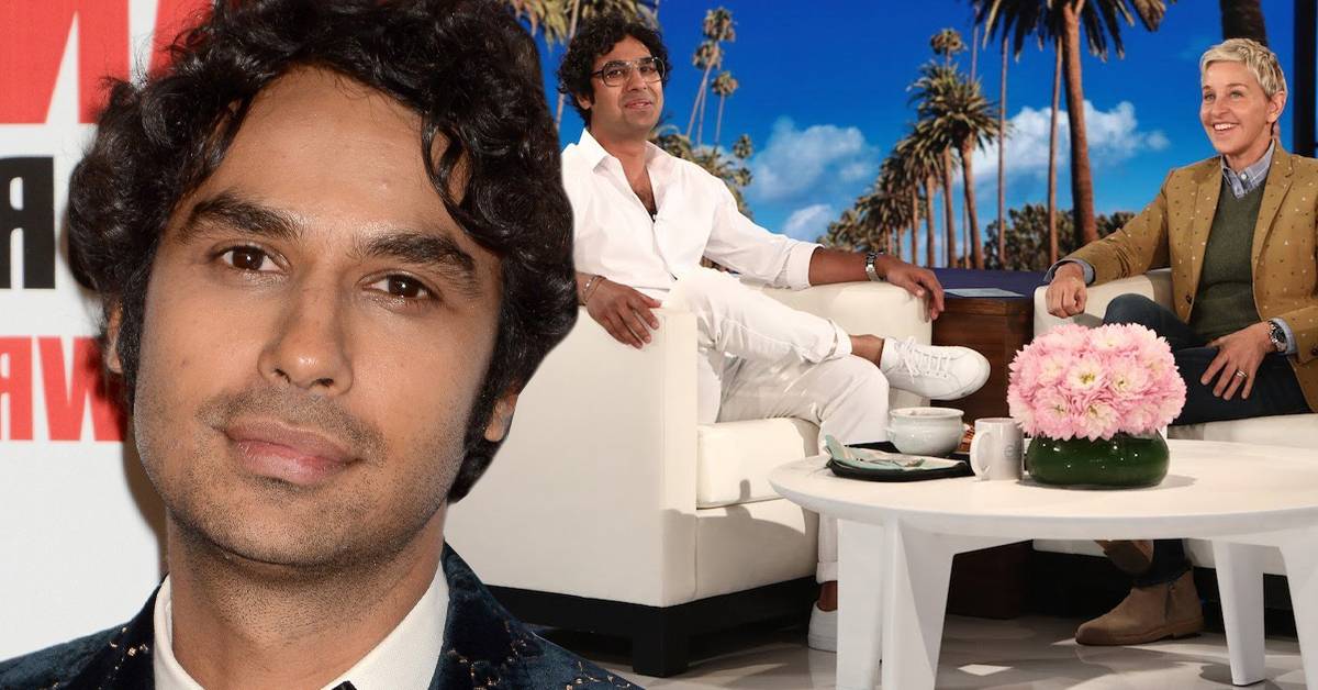 Kunal Nayyar Put Ellen DeGeneres On The Spot During Their Interview For ...