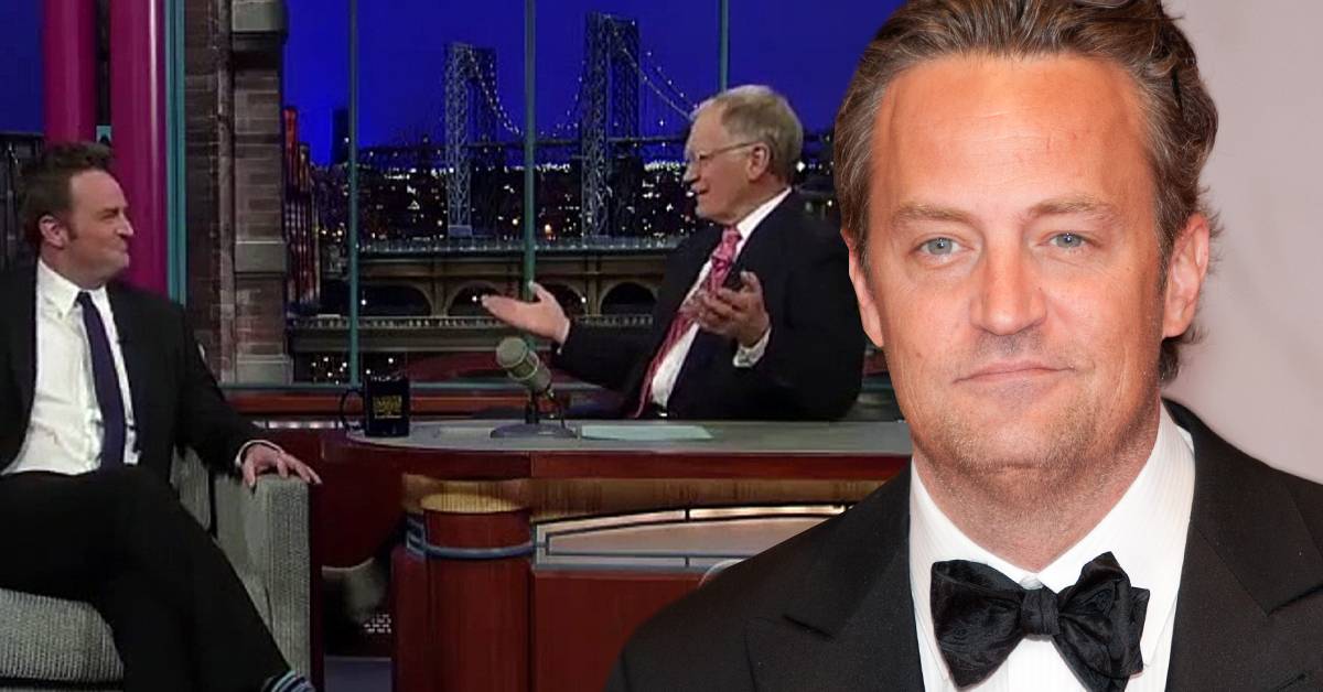 Matthew Perry Took A Serious Approach To His Interview With David Letterman