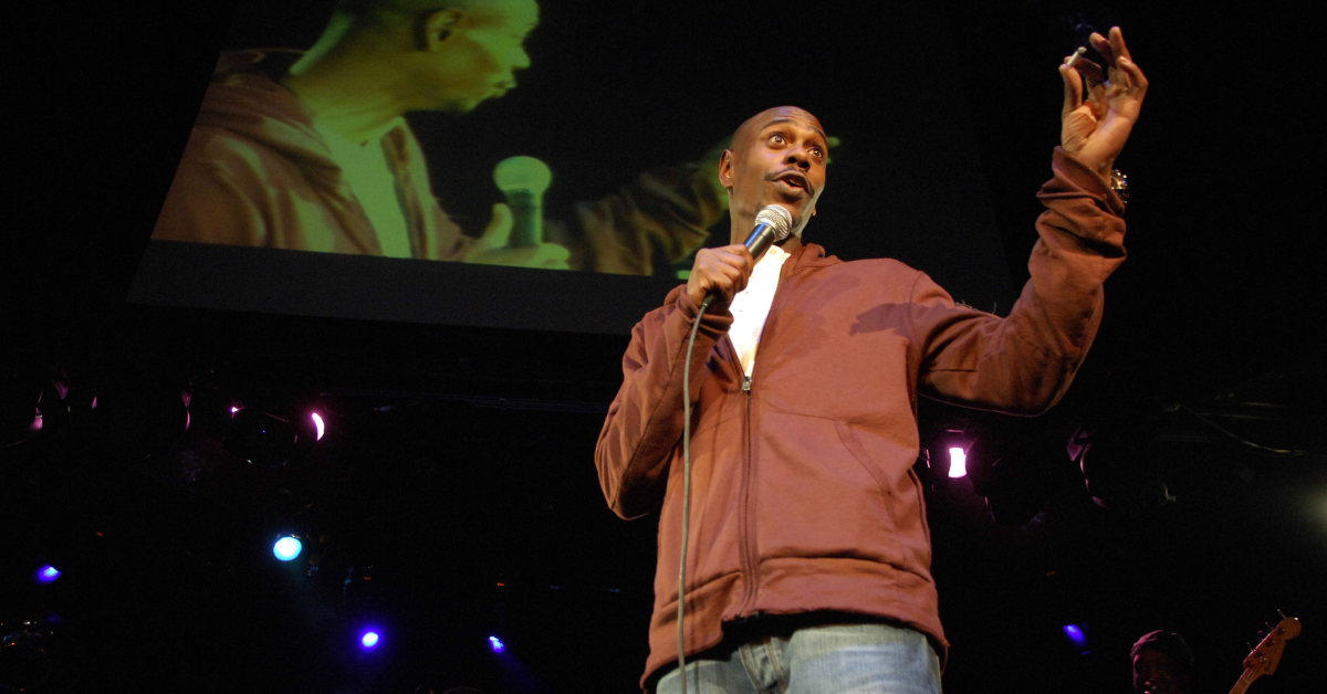 Dave Chappelle Had The Perfect Reaction To Getting Booed Off The Stage
