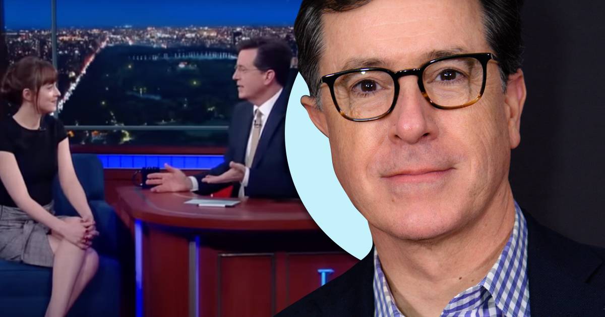Fans Felt That Stephen Colbert's Interview With Dakota Johnson Got ...