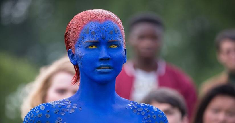 Jennifer Lawrence Used To 'Find Blue Paint Everywhere' After 8-Hour X ...