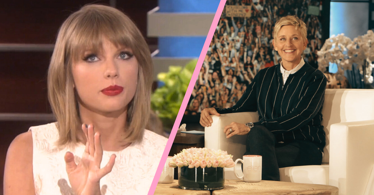 Ellen Wouldn't Let Taylor Swift Forget This Awkward Confession From One ...