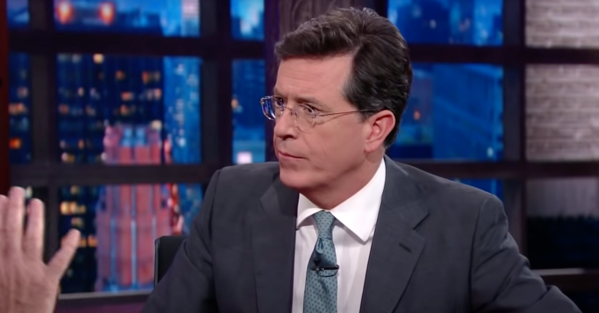 Stephen Colbert Apologized To His Controversial Guest For Past Comments ...