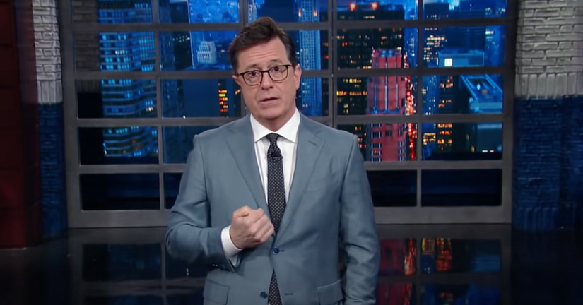 Dolly Parton Had To Stop Singing After Her Song Brought Stephen Colbert ...