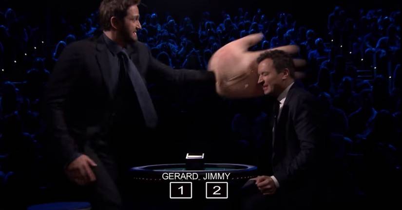 Jimmy Fallon Was Stunned When Gerard Butler Took Their Interview Too ...