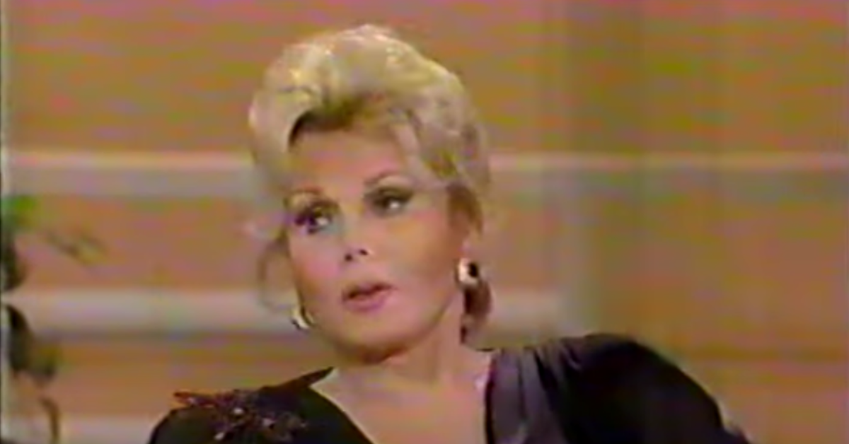 Zsa Zsa Gabor Was Married Nine Times Including For Just One Day, Here's ...