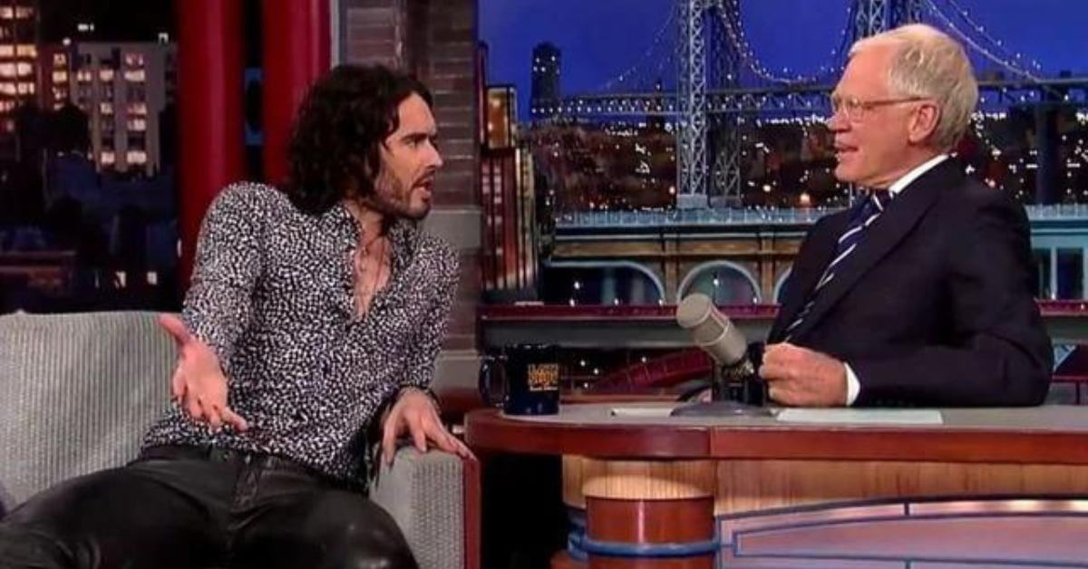 David Letterman's Interview With Russell Brand Took A Turn After A ...