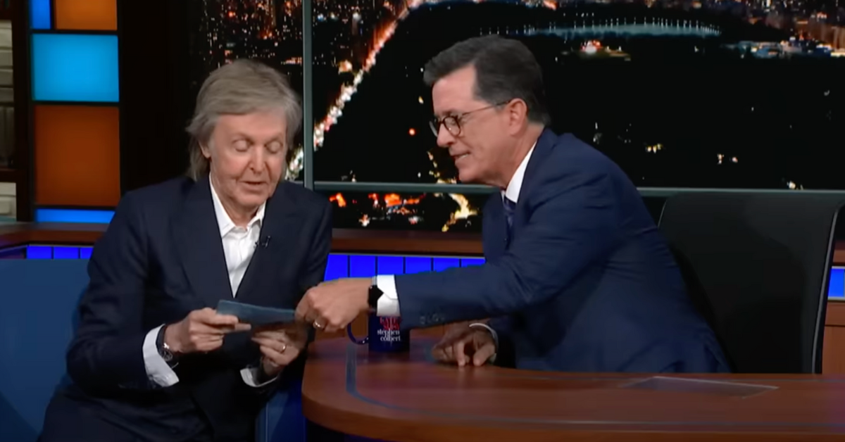Stephen Colbert Froze And Forgot His Question After Being Starstruck By ...