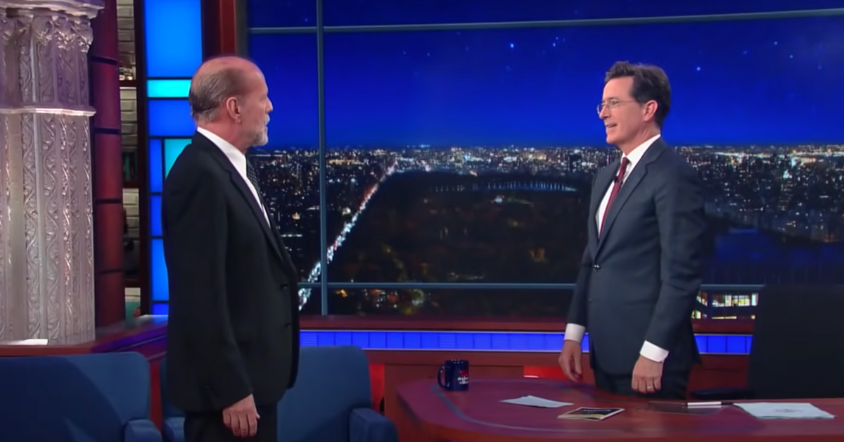 The Memorable Part Of Bruce Willis' Interview With Stephen Colbert Was ...