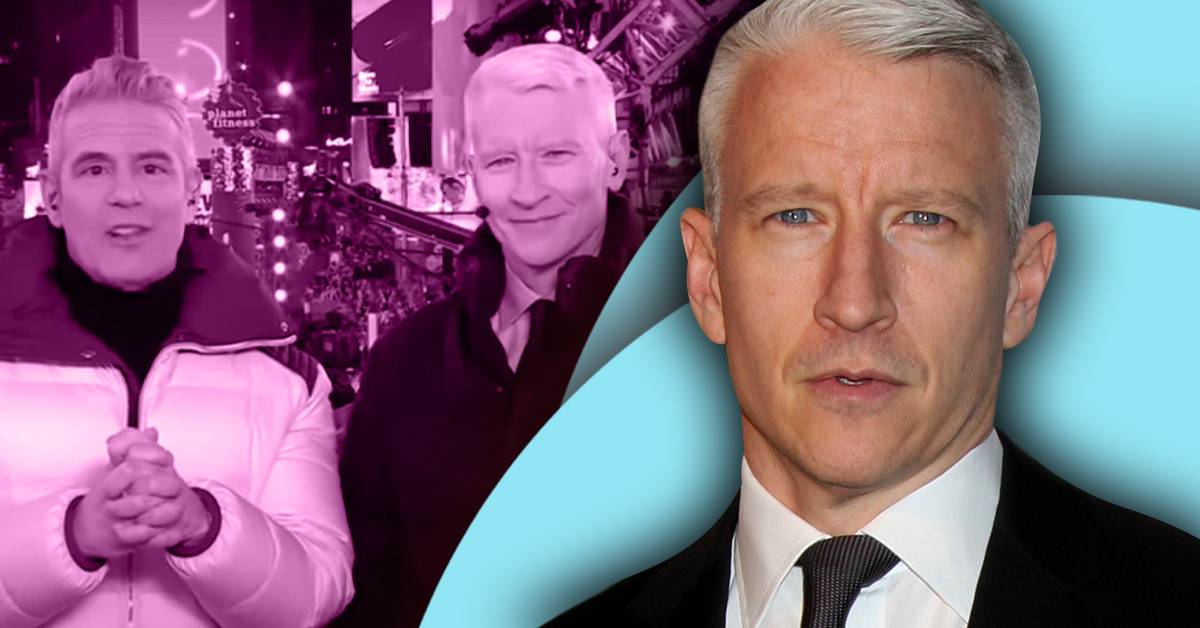 Anderson Cooper Couldn't Keep A Straight Face During His Live New Years ...