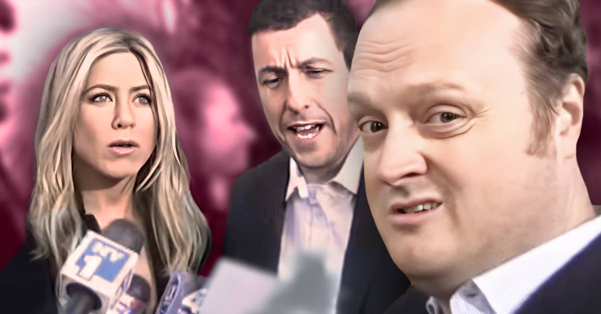 Jennifer Aniston And Adam Sandler Absolutely Lost It During An ...