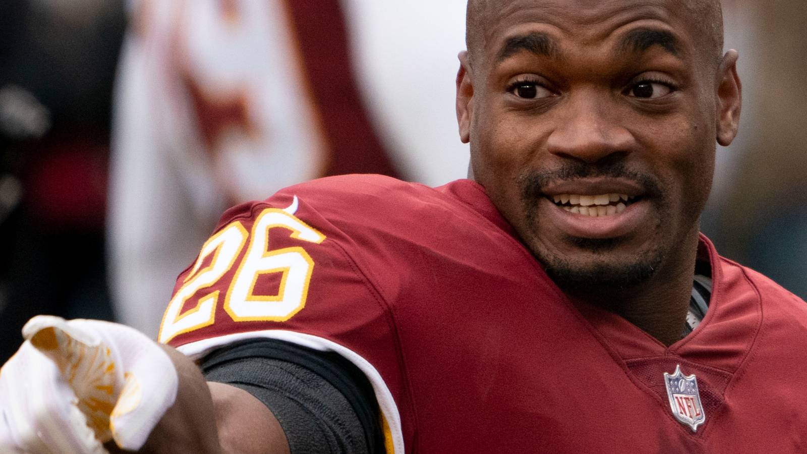 Long-Time NFL Back Adrian Peterson Says He's Not Selling Awards
