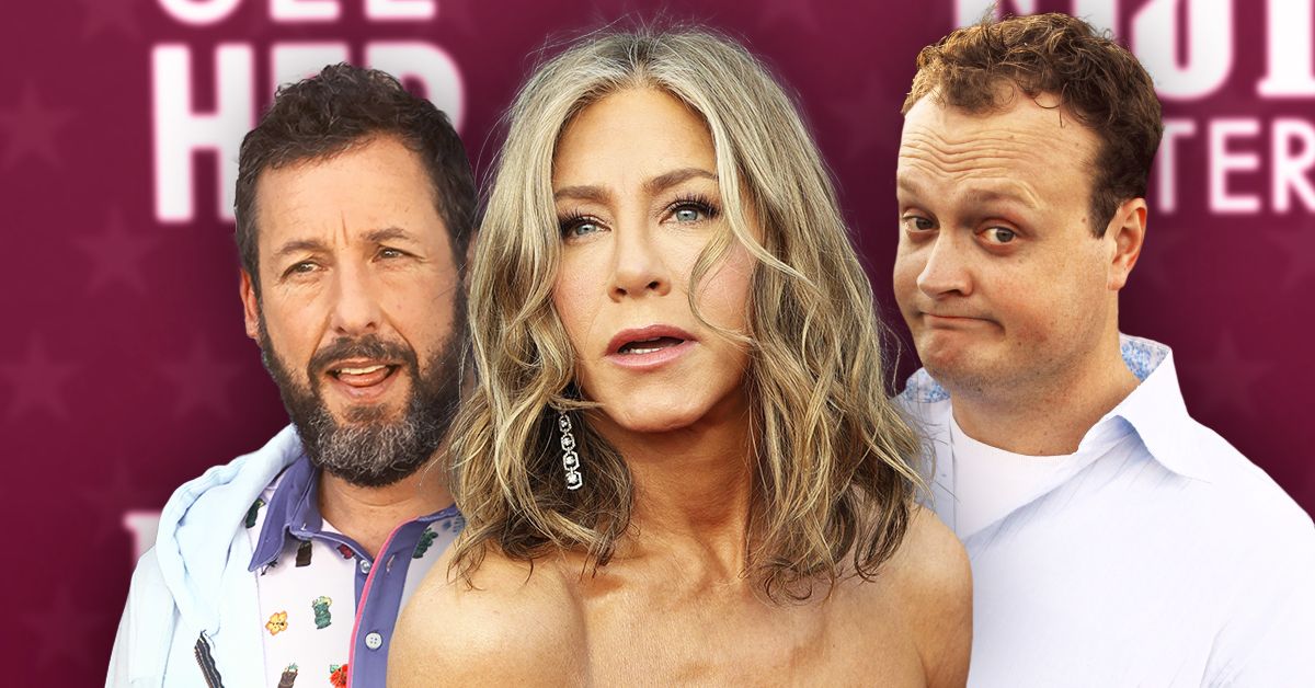Jennifer Aniston And Adam Sandler Absolutely Lost It During An ...