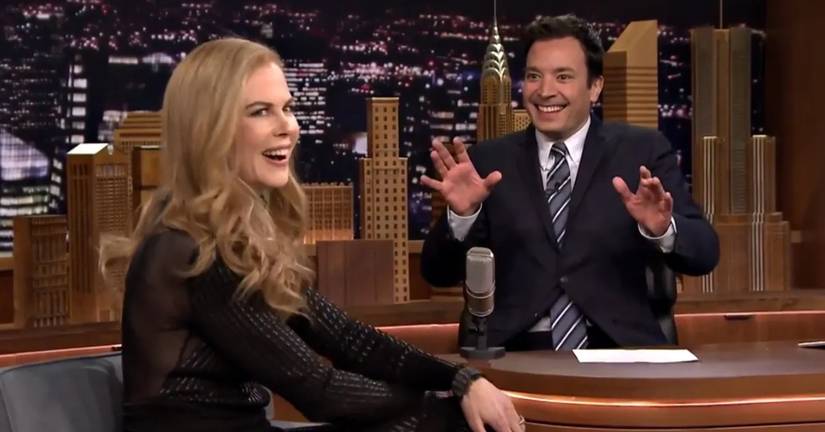 Jimmy Fallon Disses Nicole Kidman As He Reveals How She Embarrassed Him On T.V. After They Dated